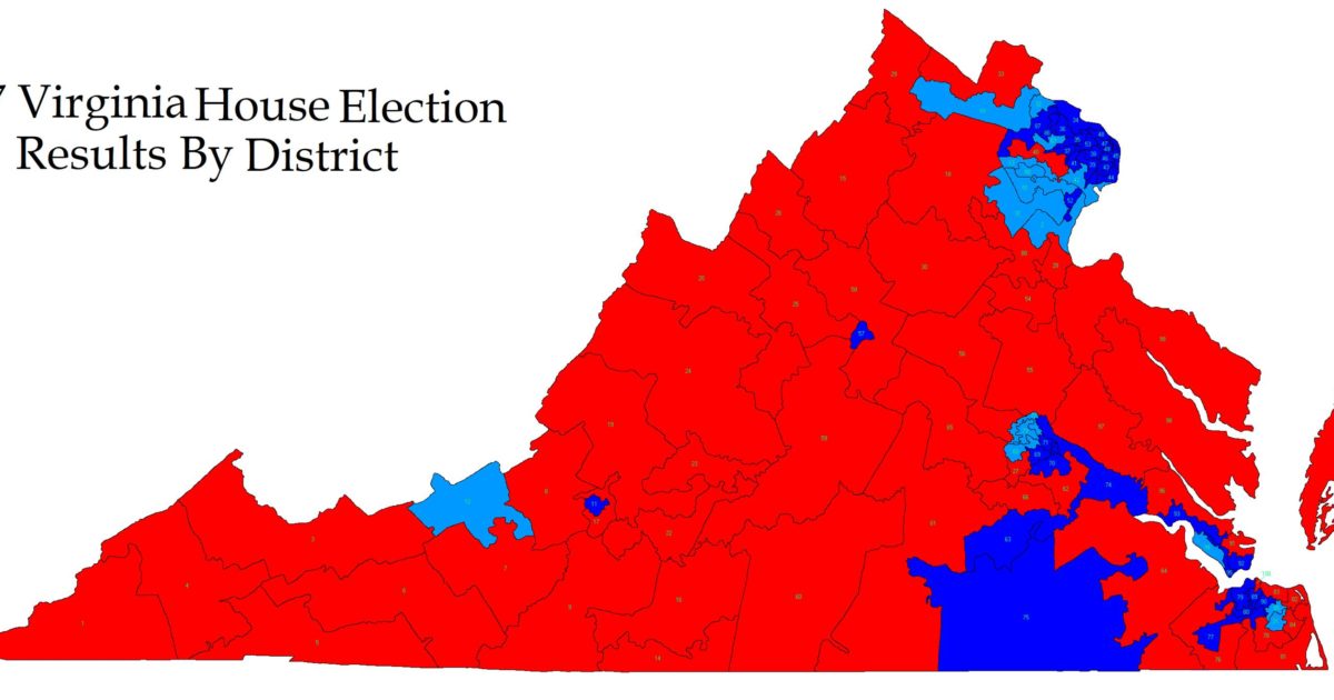 2018 Map of the House of Delegates-updated – The Bull Elephant