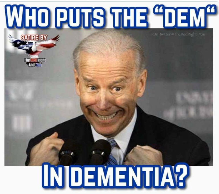 Sunday Memes–Presidential Dementia edition – The Bull Elephant