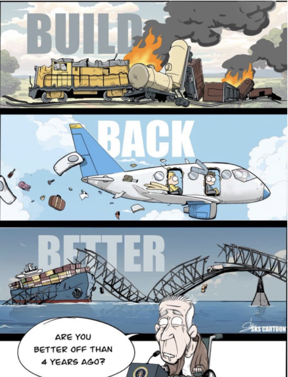 Sunday Memes–Building Bridges Back Better edition – The Bull Elephant